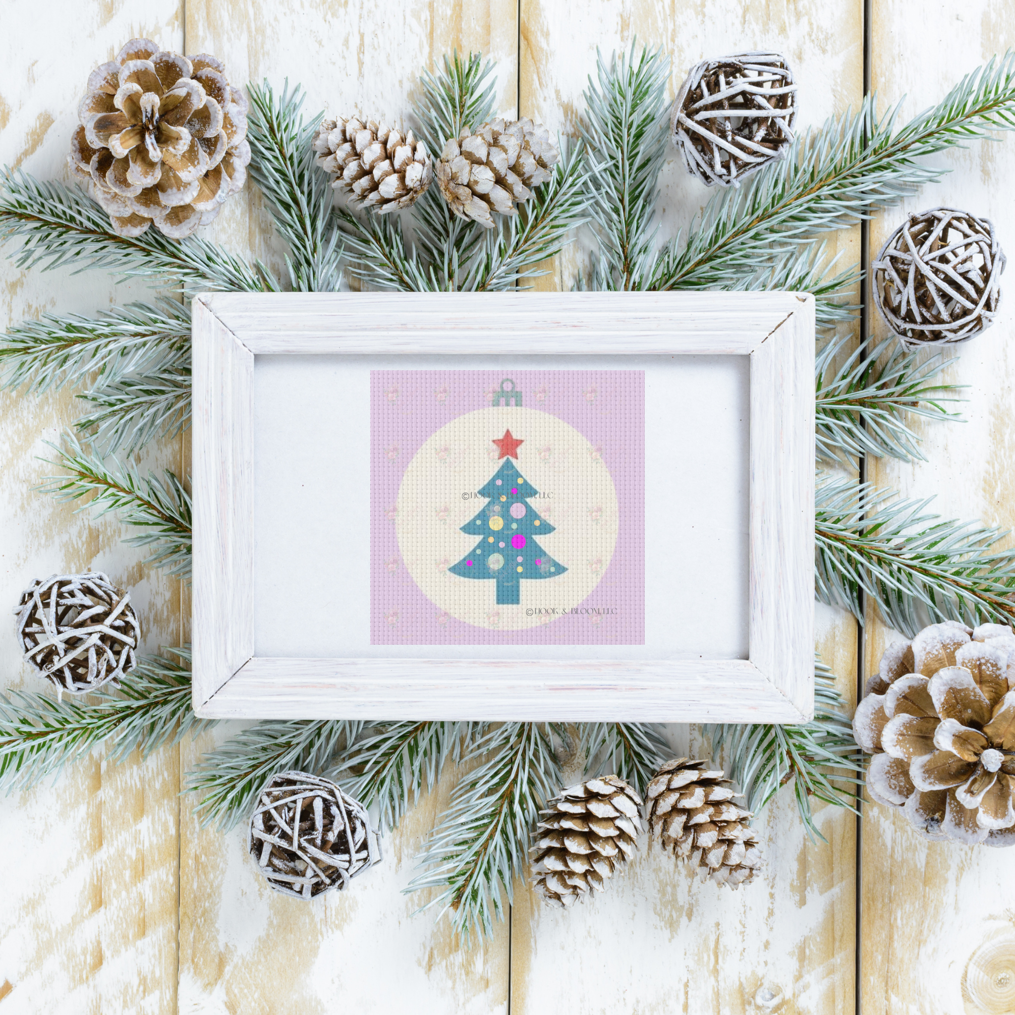 Christmas Tree 4x4 square – Nook & Bloom